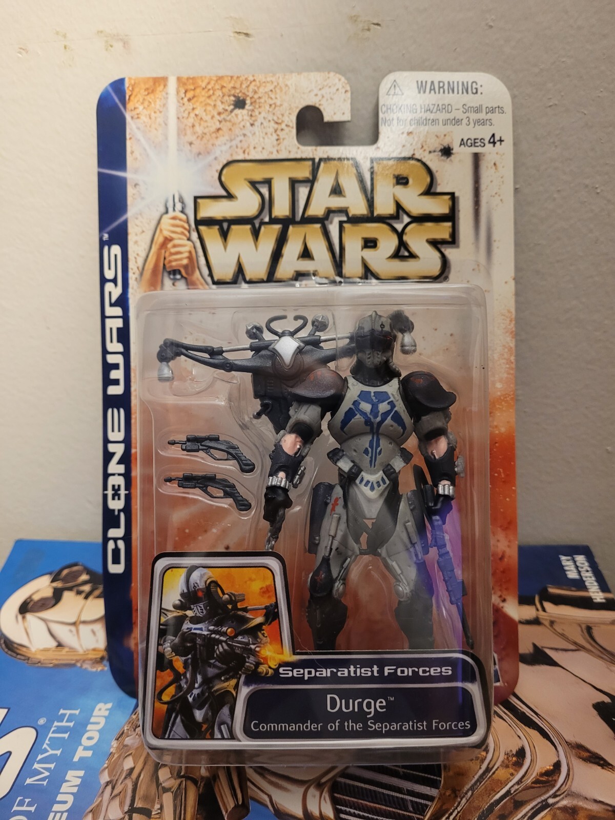 Star Wars Clone Wars DURGE Commander of the Separatist Forces Action ...