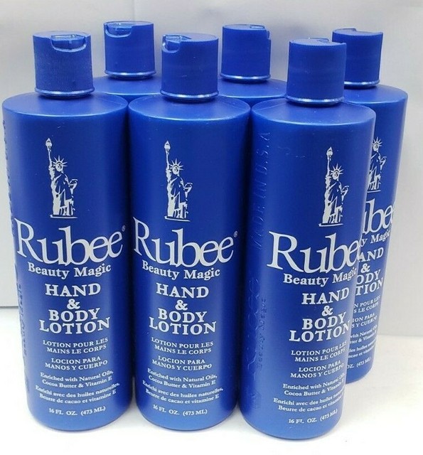 RUBEE BEAUTY MAGIC HAND And BODY Lotion 16 oz / 473 ml ( PACK OF 6 ) | eBay