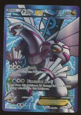 Palkia EX Team Plasma 100 Full Art 100/101 Plasma Blast Holo Pokemon | eBay