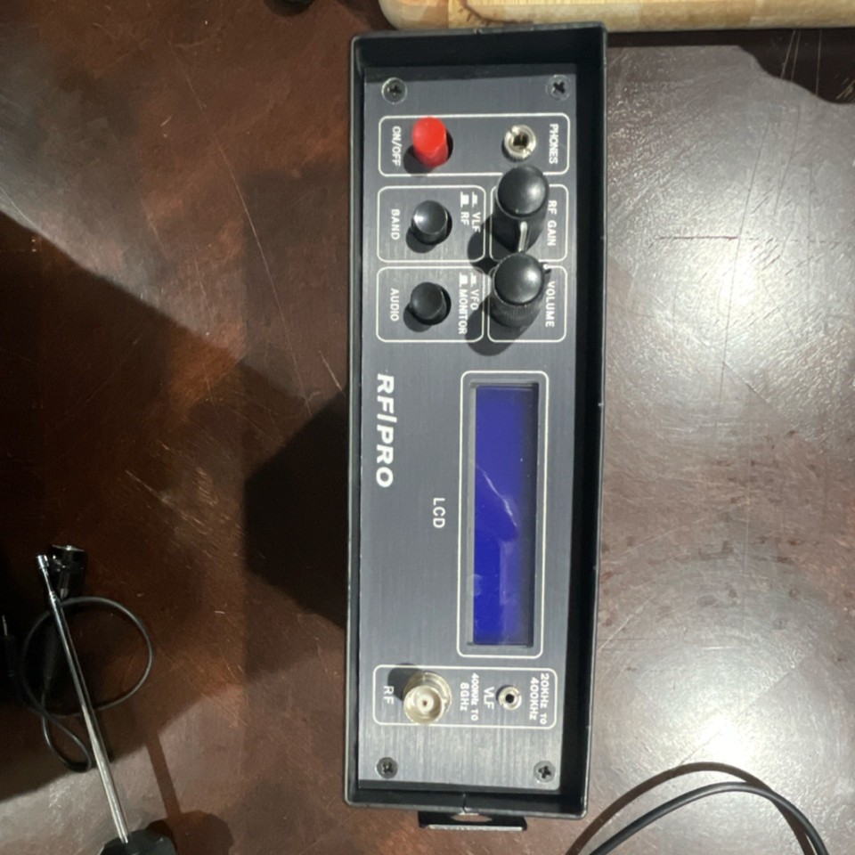 CSR/PRO 6105 Professional Radio Frequency (bug) Detector and Locator | eBay