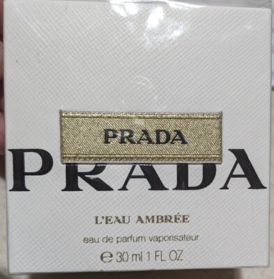 Prada L'eau Ambree 1 oz/30 ml Eau de Parfum Spray for Women New In Box ...