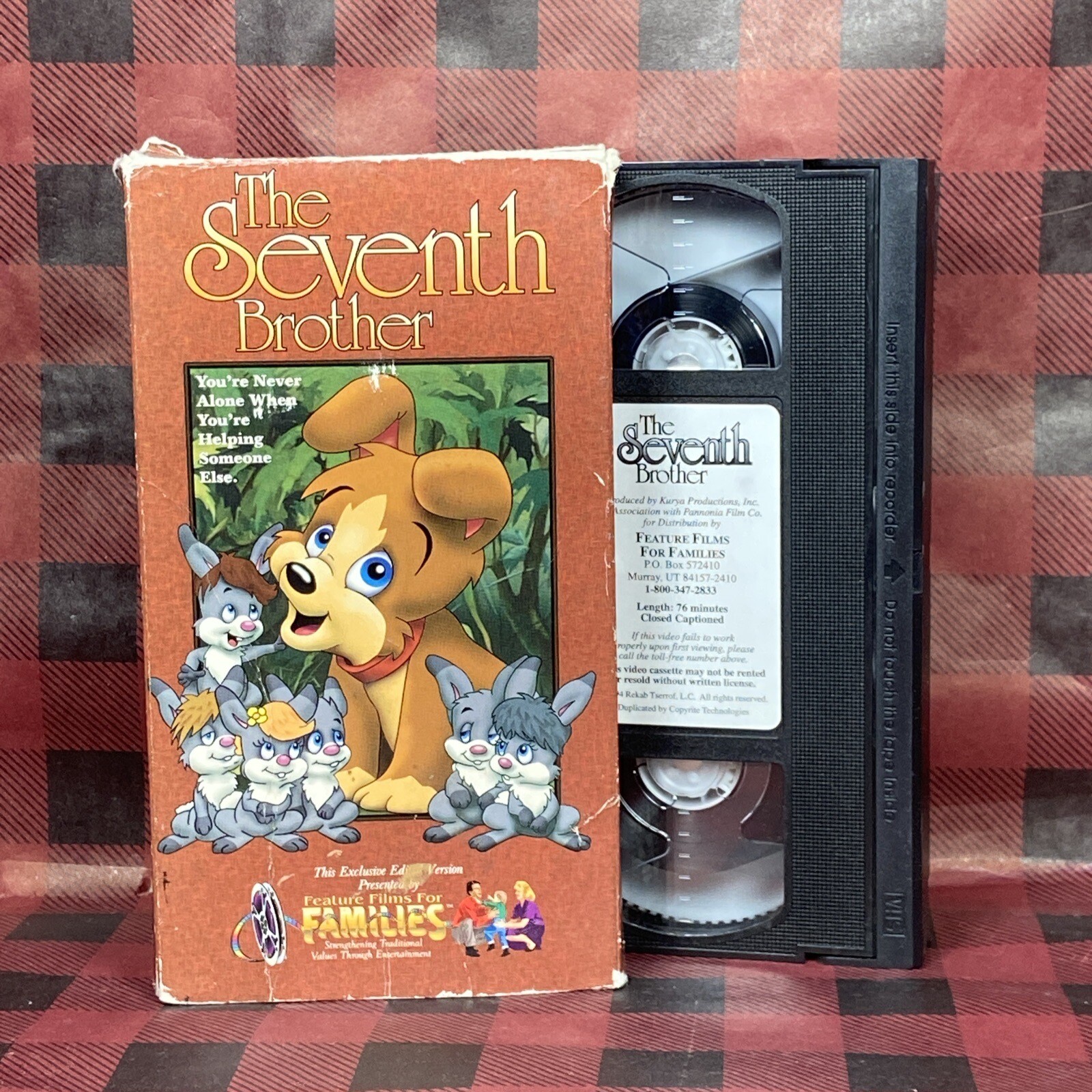 The Seventh Brother (VHS, 1991) Animated Featured Films for Families | eBay