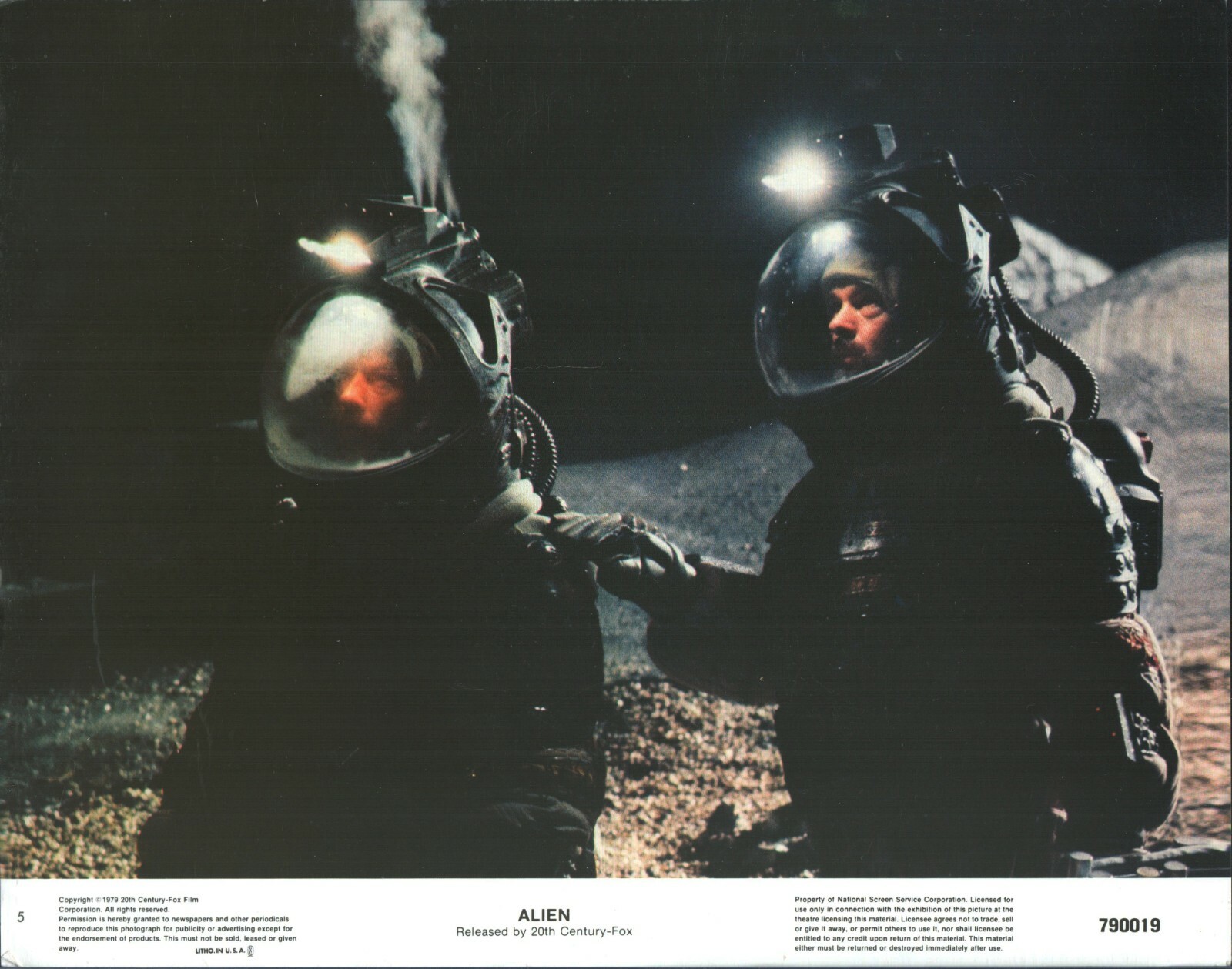 Alien 1979 20th Century Fox sci-fi lobby card Tom Skerritt John Hurt | eBay