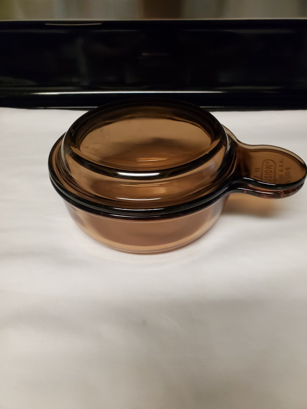 Visions Corningware Glass Grab and Go bowl with lid Vintage | eBay