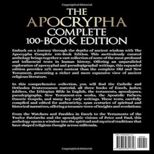The Apocrypha Complete 100-Book Edition: Largest Collection Including ...