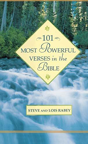 101 Most Powerful Verses in the Bible by Rabey, Steve Hardback Book The ...