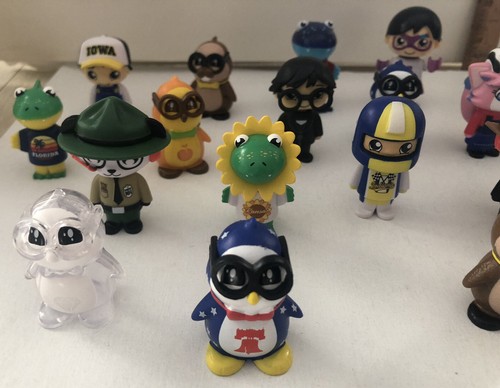 19 Ryan World Figures & 6 Bags Of Stickers | eBay