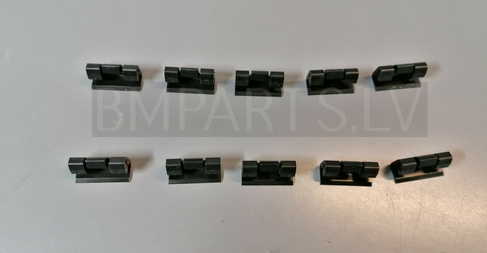 10x NEW GENUINE BMW 5 SERIES E34 7 SER E32 E38 ROOF MOULDING CLAMP ...