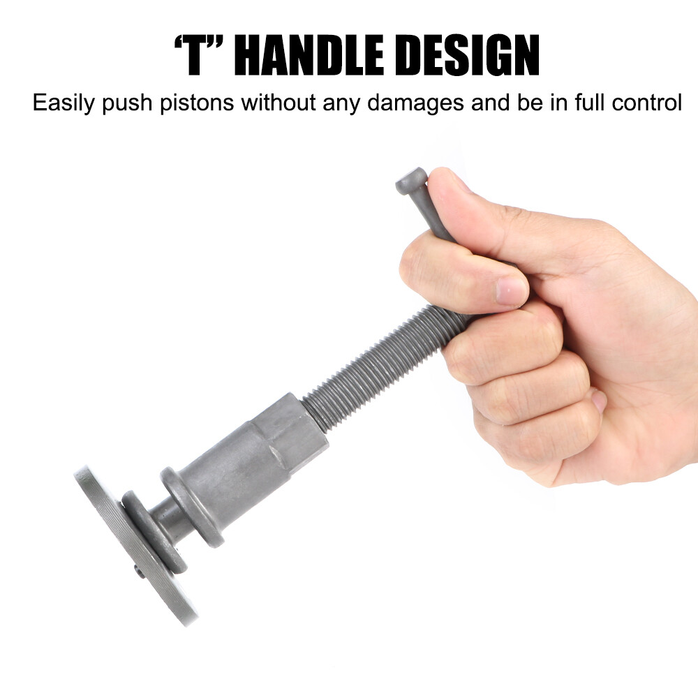 Car Disc Brake Caliper Rewind Back Brake Piston Compressor Tool Kit Set ...