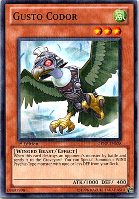Gusto Codor GENF-EN028 Yu-Gi-Oh! Light Play 1st Edition | eBay