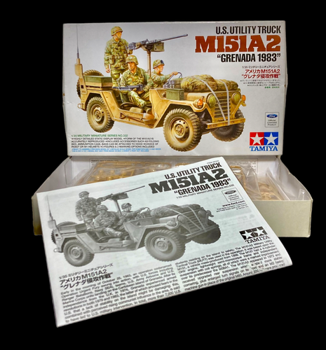 Tamiya 1/35 US Utility Truck M151a2 Grenada 1983 35332 for sale online ...