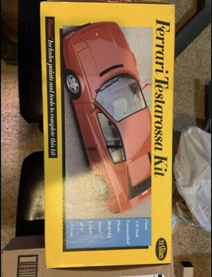 Ferrari Testatossa 1/16 Testors Kit Complete New | eBay