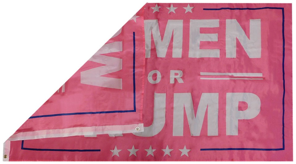 3X5 Women For Trump 2024 2028 MAGA Pink Flag Banner 100D | eBay