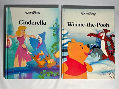 Vintage Walt Disney Mouse Works Classic Series Lot of 2 Hardback Books ...