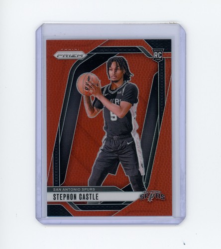 2024-25 Panini Prizm Stephon Castle #234 Basketball Prizm Rookie RC ...