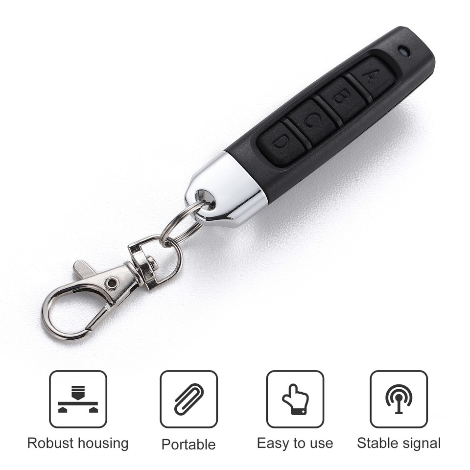 4-in-1 Remote Control Duplicator Smart 433MHZ Gate Garage Door Key ...