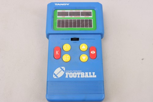 Lot of 5 VTG Handheld Electronic Games Tandy & Mattel w/Boxes Football+ ...