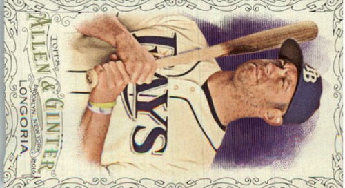 2016 Topps Allen and Ginter Mini Black #146 Evan Longoria | eBay