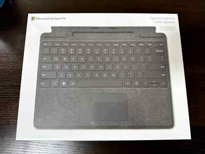 Microsoft 8XB-00061 Surface Pro (8 9 X) Signature Keyboard Platinum ...