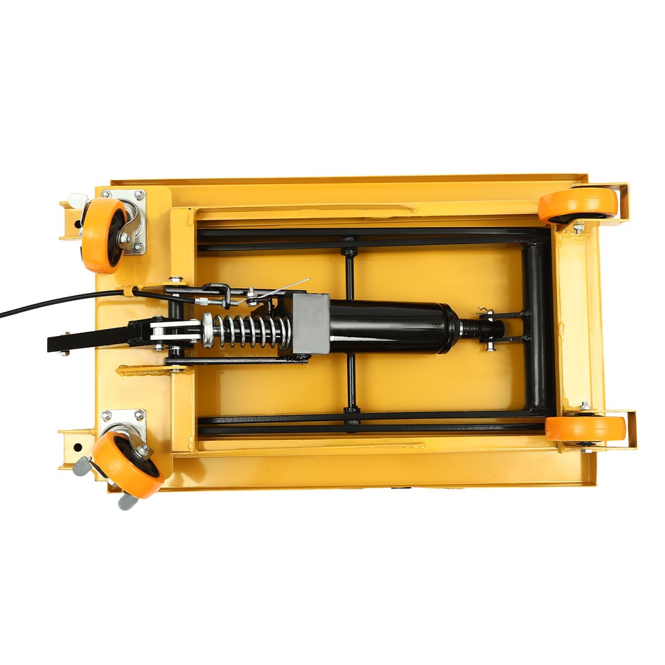 NEW Hydraulic Lift Table Cart 500 lbs Manual Single Scissor Lift Table ...