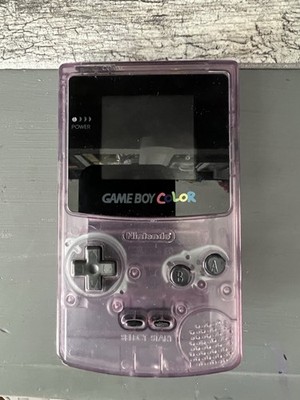 Nintendo Gameboy Color Clear Atomic Purple shell 45496710439| eBay
