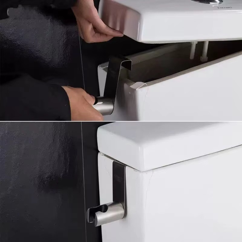 1pc Stainless steel hanger hook for bidet sprayer Toilet shattaf holder ...