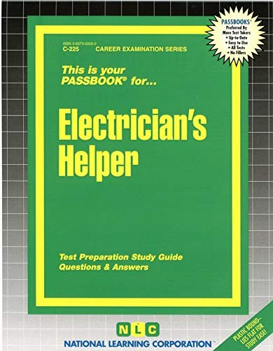 Electrician's Helper(Passbooks) (Career Examination Series) by National ...