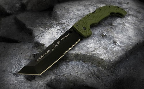 Original Limited Edition Rawles Voyager (XL) Folding Knife (Cold Steel ...