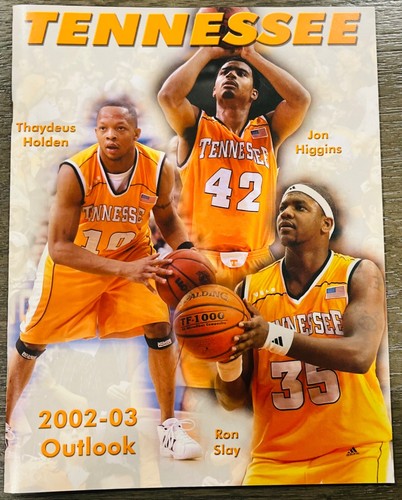 2002/03 - Tennessee Vols Basketball Outlook Ron Slay | eBay