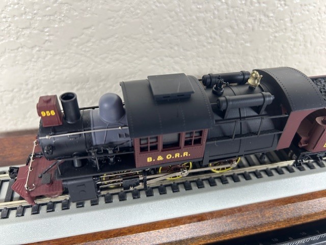 BALTIMORE & OHIO - B&O " MOTHER HUBBARD " 2-6-0 STEAM LOCO DC POWER HO ...