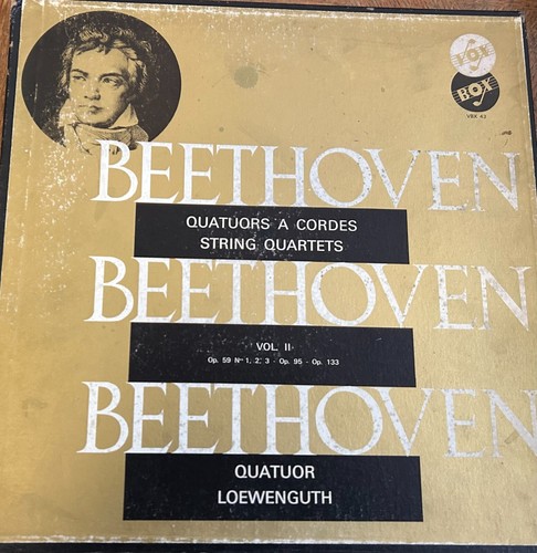 LOEWENGUTH QUARTET / BEETHOVEN string quartets vol.2 / VOX VBX 43 | eBay