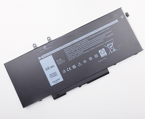 68Wh Battery For Dell Latitude 5400 5500 Precision 3540 3550 4GVMP ...