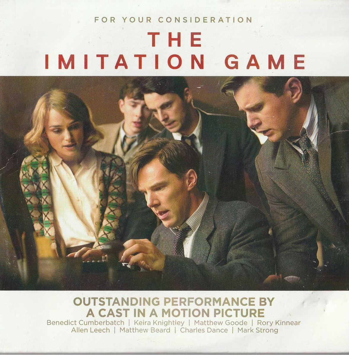 The Imitation Game Cast