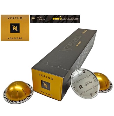 Nespresso VERTUO VOLTESSO Espresso Coffee Machine Capsules 3 Pack (30 ...