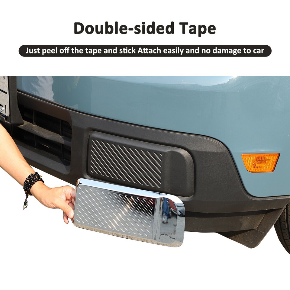 4pc Chrome Front & Rear Bumper Lip Splitter Cover Trim For Ford ...