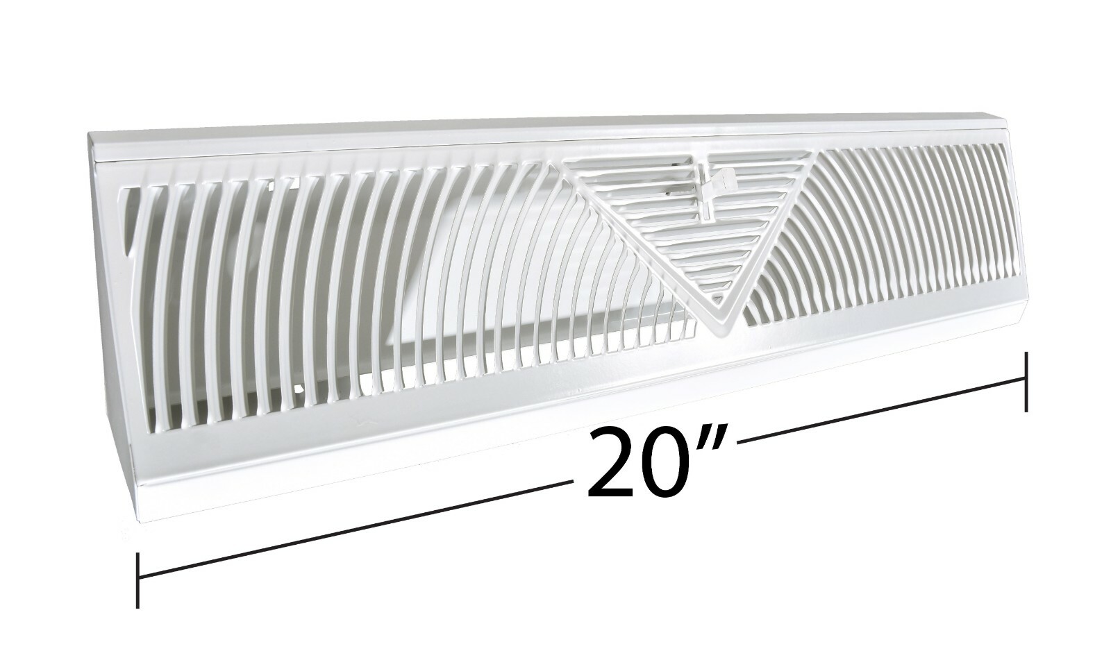 Baseboard Register/Diffuser 20" - White - New | eBay