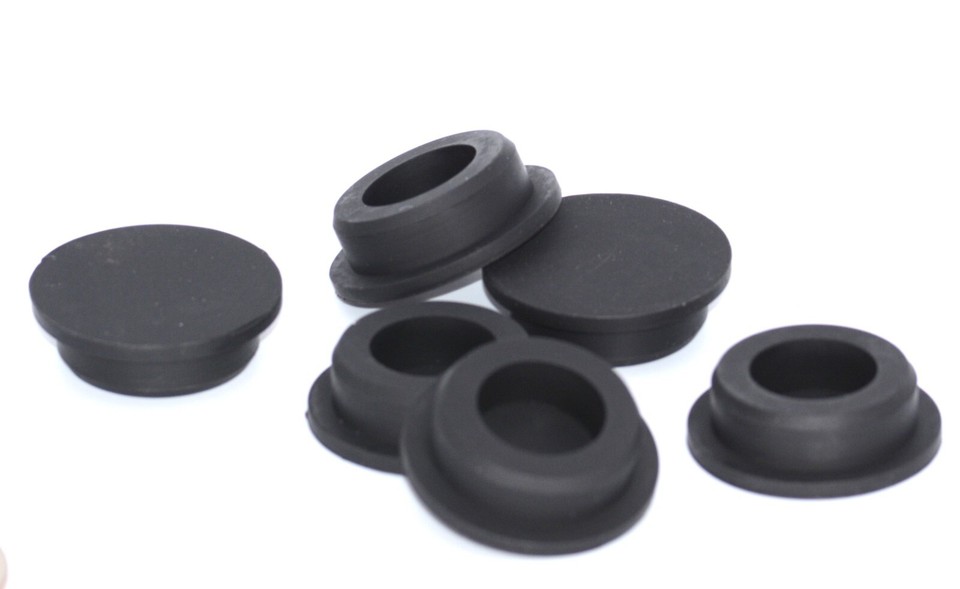 7/8"–2.5" Silicone Blind Hole Plugs Push-In Auto Firewall Panel Choose ...