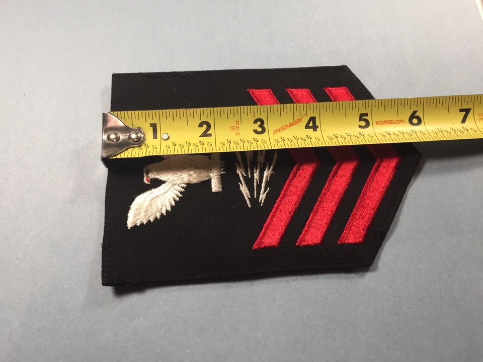 US Navy -1st class Radioman Rate Patch (Male size) | eBay