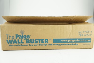 Case of (50) Paige Wall Buster Through Wall Wiring 14" Protection ...