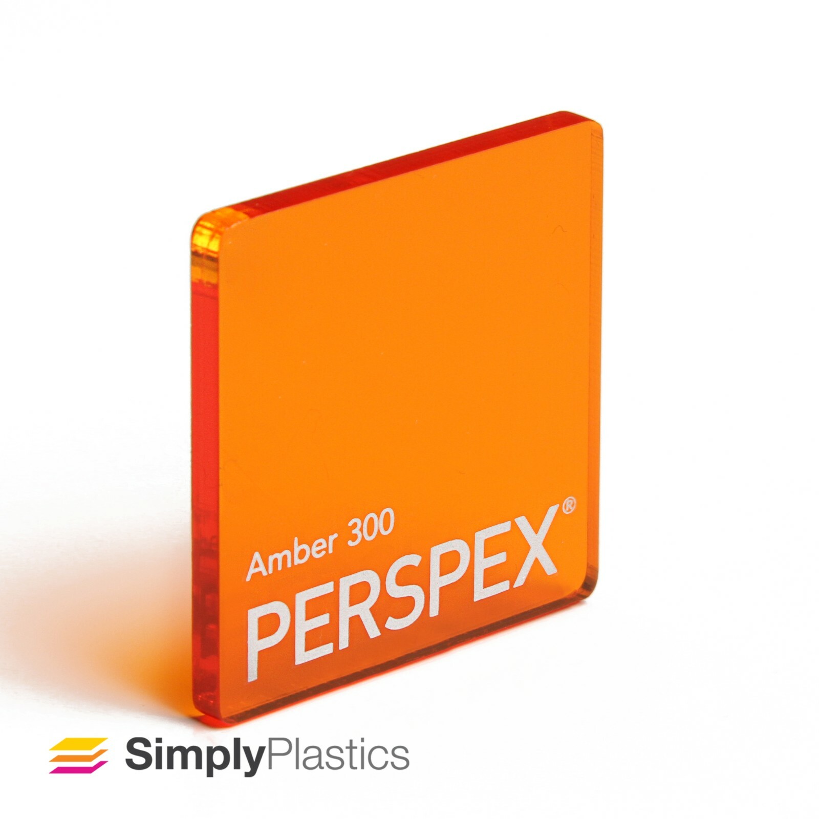 Perspex® Amber 300 Tinted Acrylic Plastic Sheet Panel / Multi-packs ...