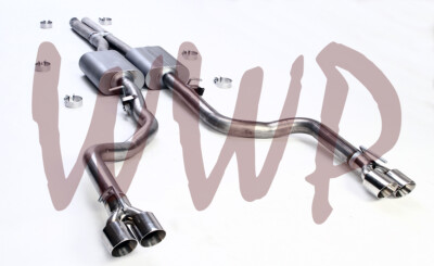 3" Dual CatBack Exhaust System X-Pipe 15-23 Challenger SRT Scat Pack ...
