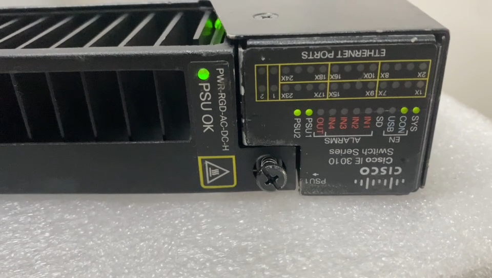 CISCO PWR-RGD-AC-DC-H V01.341-100438-01. Industrial switch power module ...