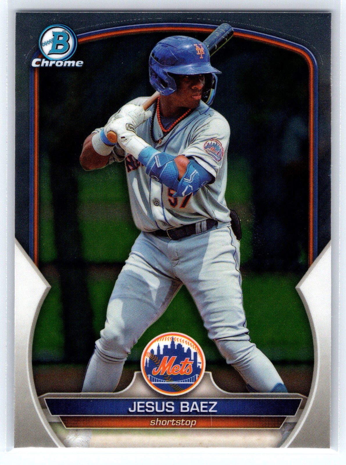 2023 Bowman Draft Jesus Baez Chrome #BDC-108 Mets | eBay