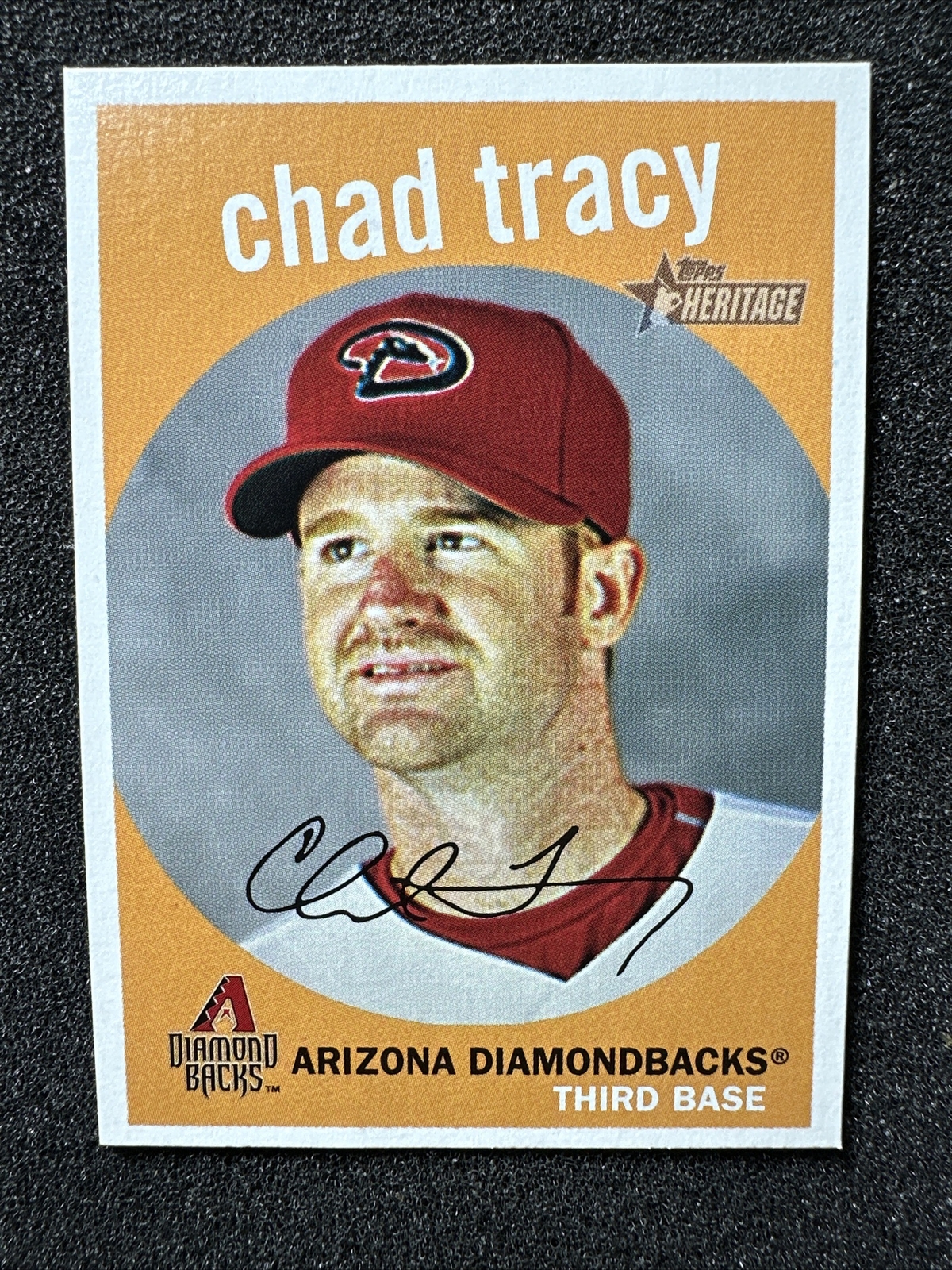 CHAD TRACY #292 2008 Topps Heritage QTY Arizona Diamondbacks | eBay
