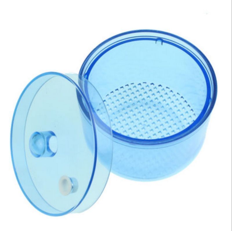 1X Dental Plastic Bur Cleaning Box Disinfection Autoclave Case Soak Cup ...