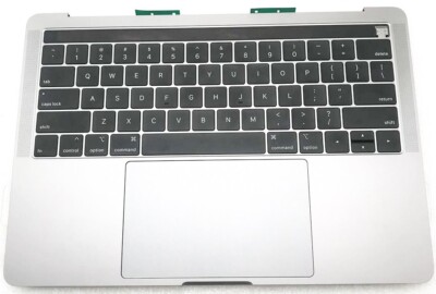 OEM A1989 Top Case Keyboard Battery MacBook Pro 13" 2018 2019 Silver ...