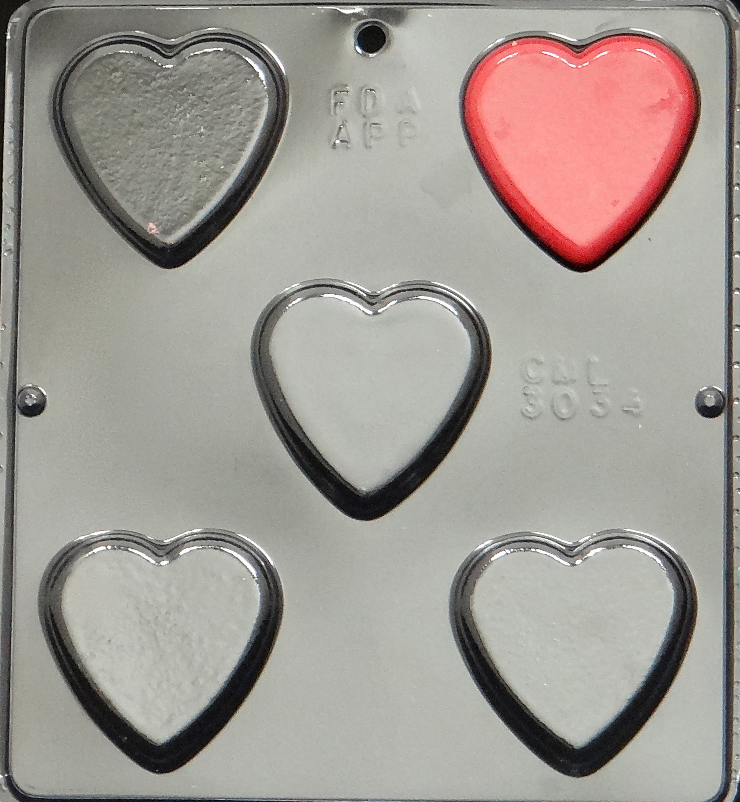 Plain Heart Chocolate Candy Mold Valentine 3034 NEW | eBay