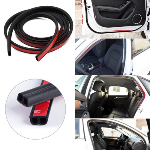 33FT B-Shape Rubber Car SUV Door Seal Strip Hollow Edge Guard ...