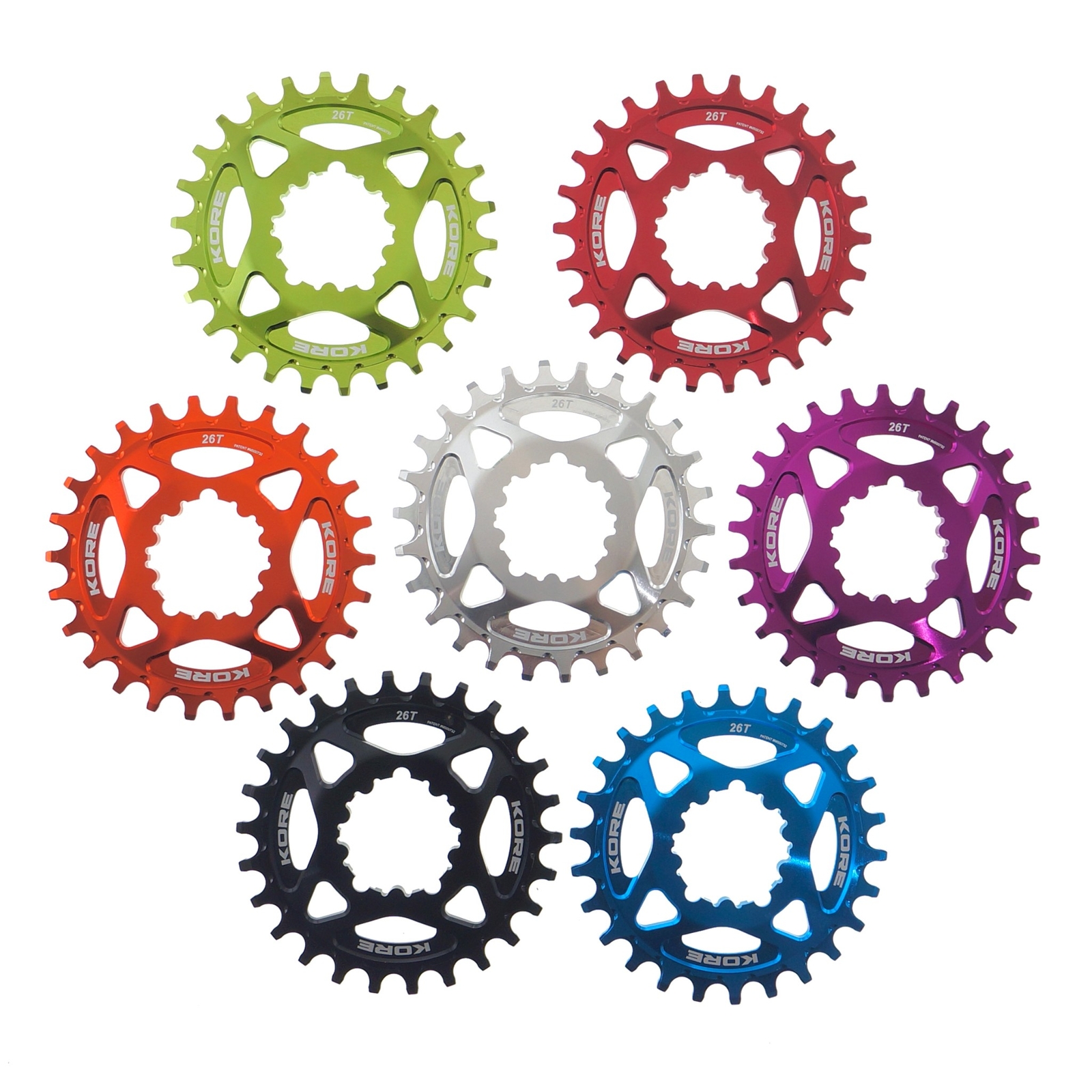Kore Stronghold N/W Direct Mount Chainring 26T, 28T, 30T, 32T, 34T or ...