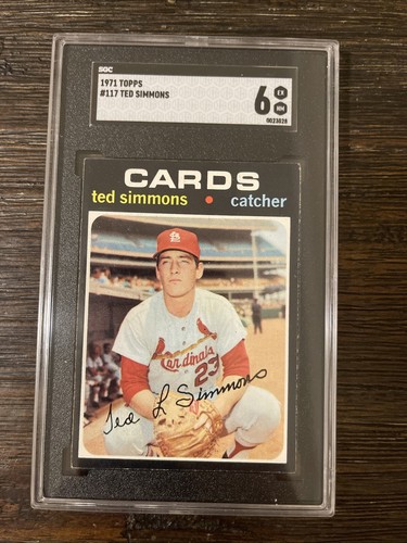 1971 Topps Baseball #117 Ted Simmons Rookie Card SGC 6 | eBay